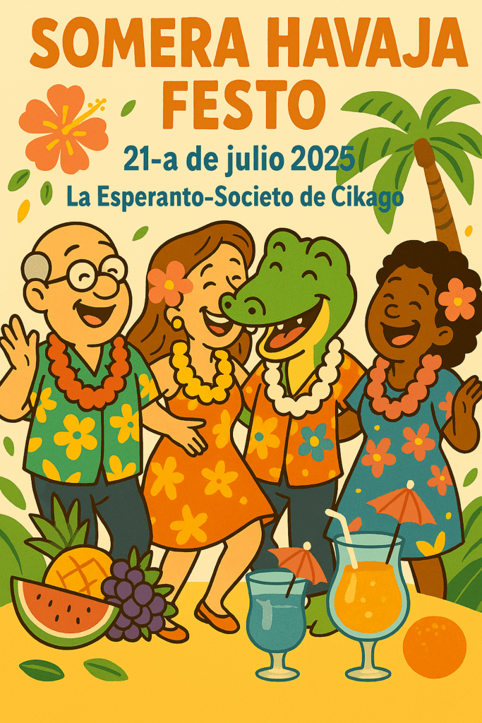 Somera Havaja Festo – La Esperanto-Societo de Ĉikago